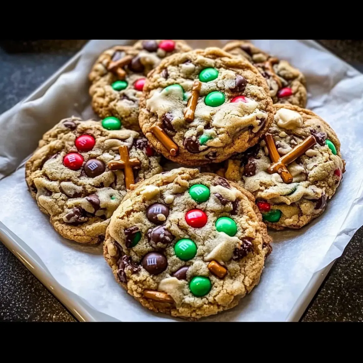 Irresistible Christmas Monster Cookies – Gooey and Fun