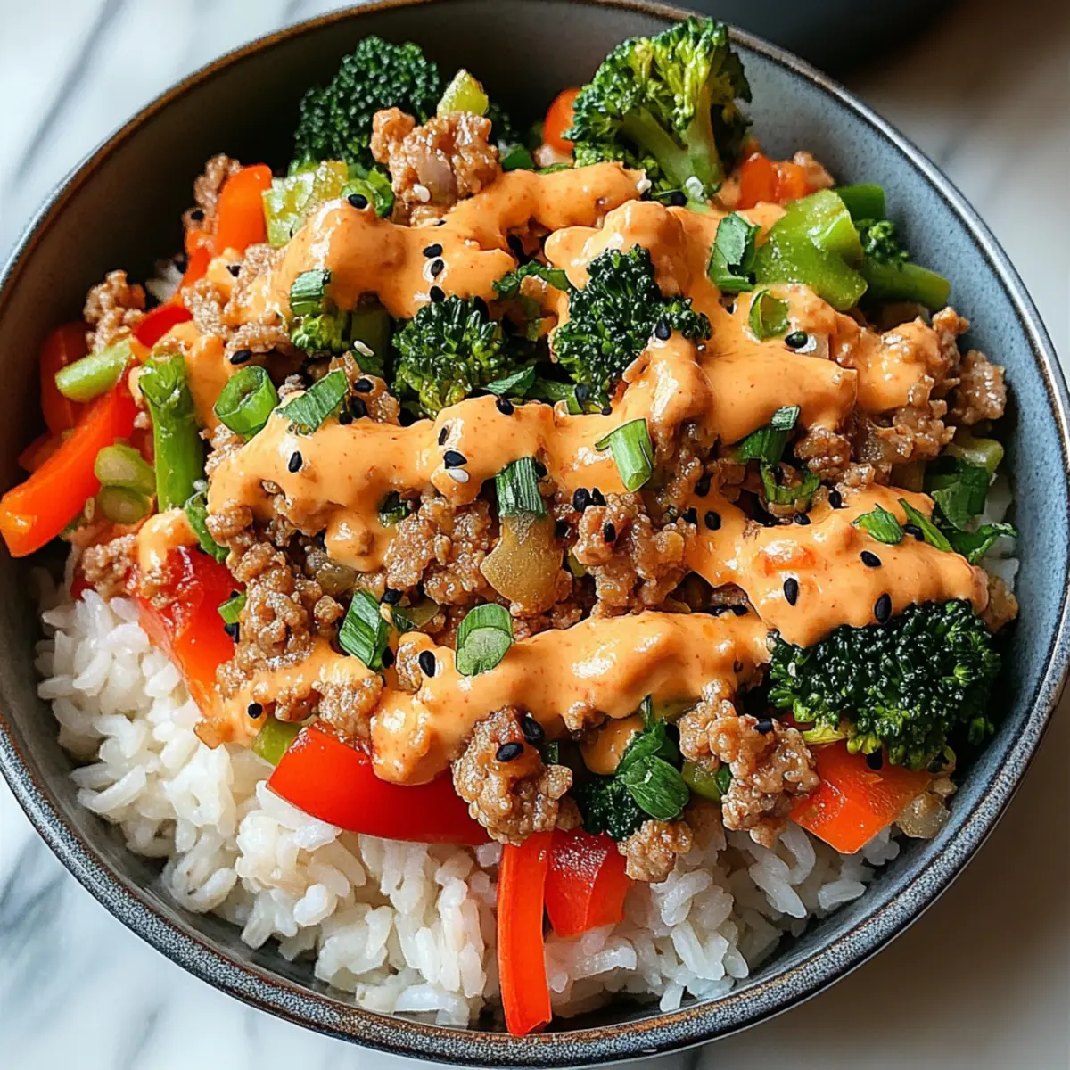 Ultimate Bang Bang Ground Turkey Rice Bowls for Delicious Dinners